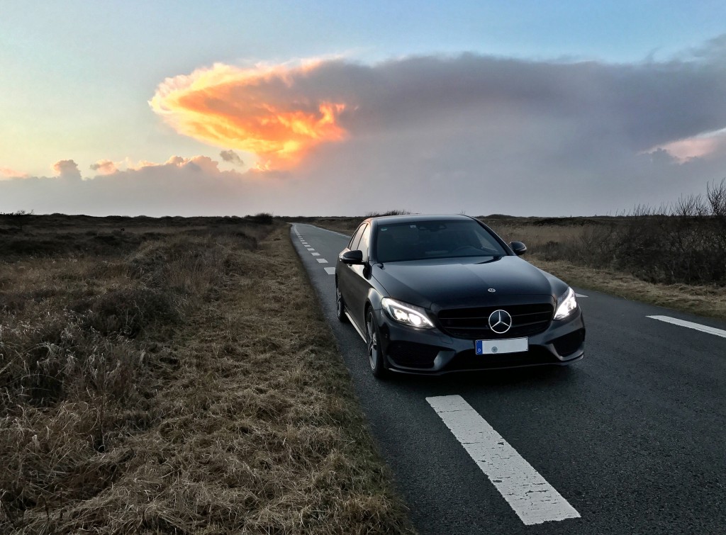 Das Night Paket (Code P55) für die neue Mercedes C-Klasse W205 ...